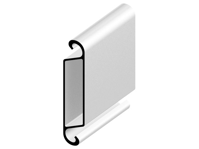 Roller Door Profile, natural | 25mm | 119mm | 6000mm | SP0720N6000